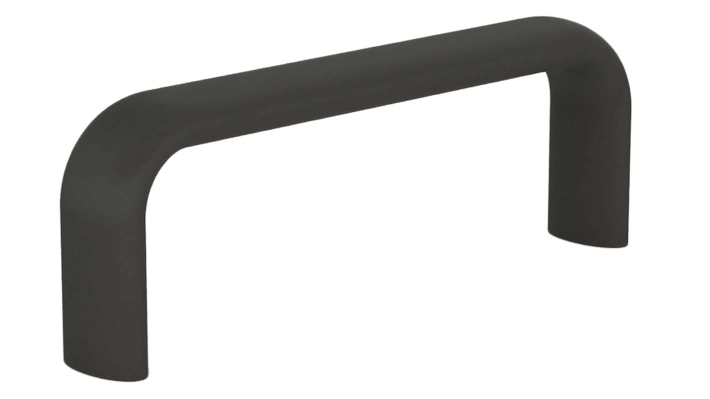 19-1-9001 | Pinet Black Aluminium Handle 38 mm Height, 16mm Width | RS