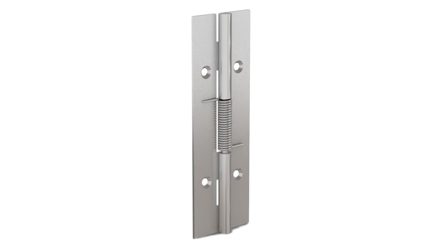71-1-3790 | Pinet Stainless Steel Spring Hinge, 120mm x 40mm x 1.5mm | RS