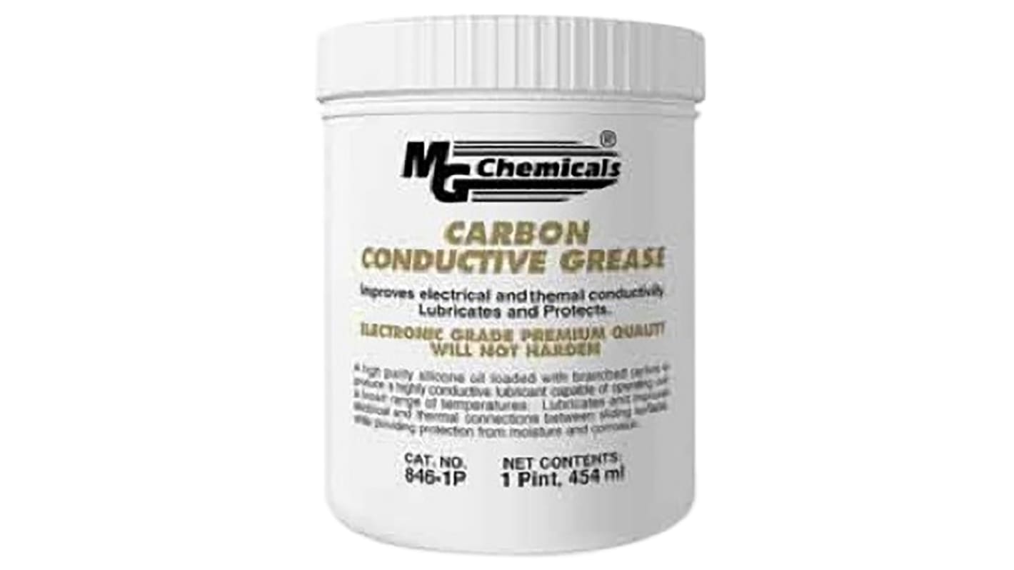 846-1P | MG Chemicals Carbon Conductive Silicone Grease 454 ml Carbon ...