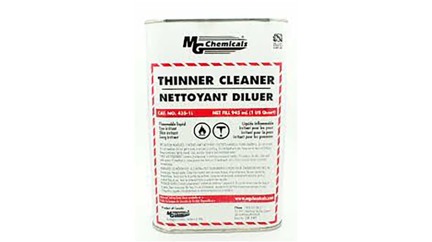 435-1L | MG Chemicals Clear Conformal Coating Thinners, 1 L Tin | RS