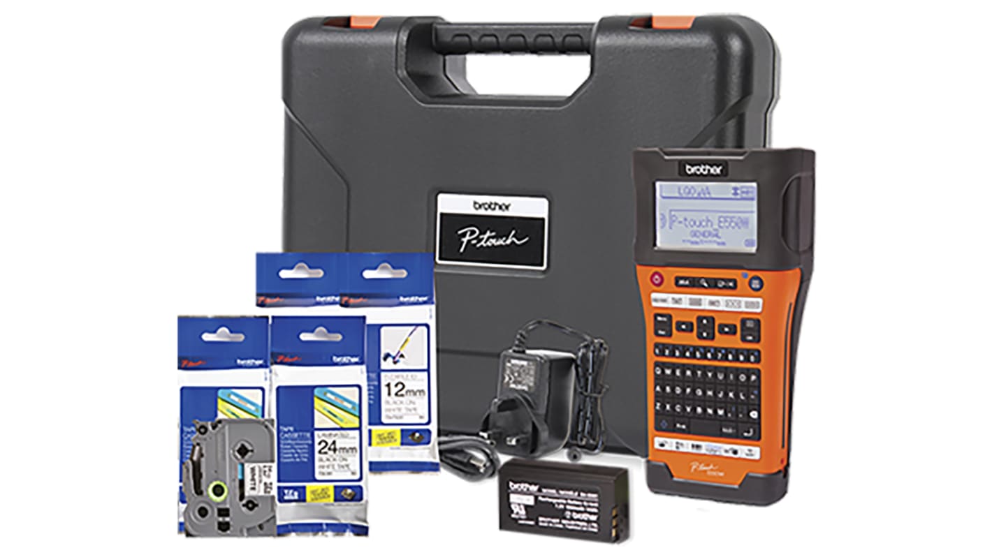 PTE550WSP | Brother PT-E550W Label Printer, 24mm Max Label Width, UK ...