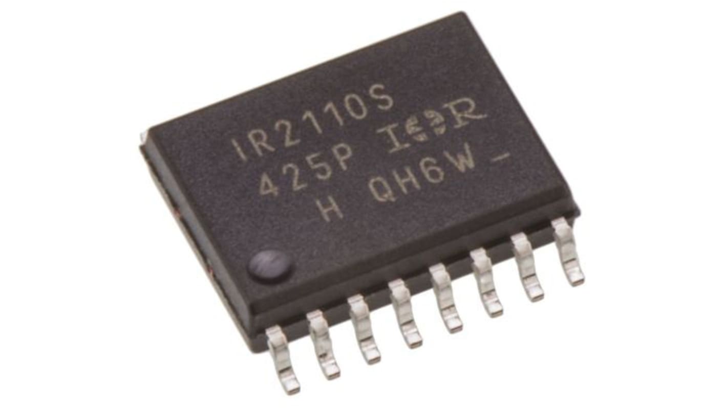 Infineon IR2110SPBF, MOSFET 2, 2.5 A, 20V 16-Pin, SOIC W | RS