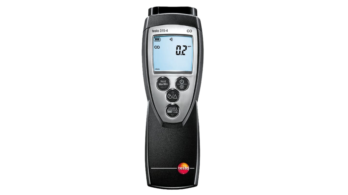 0632 3155 | Testo 315-4 Handheld Gas Detector for Carbon Monoxide ...