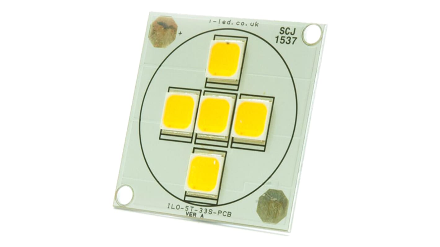 Intelligent LED Solutions, SCOB LED 白 4000K (28 x 28 x 1.4mm), ILO ...