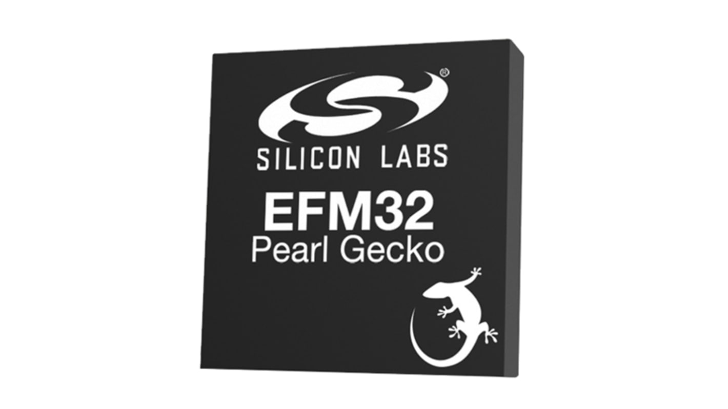 Silicon Labs EFM32PG1B200F256GM48-B0, 32bit ARM Cortex M4 Microcontroller, EFM32P, 40MHz, 256 kB ...