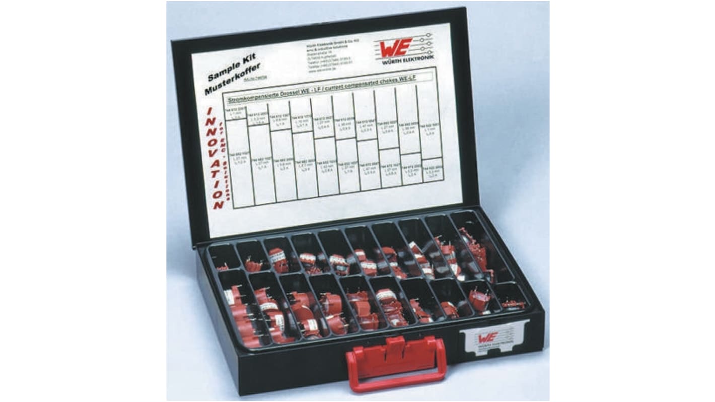 744704 | Kit d'inductances, Wurth Elektronik, 95 pieces | RS