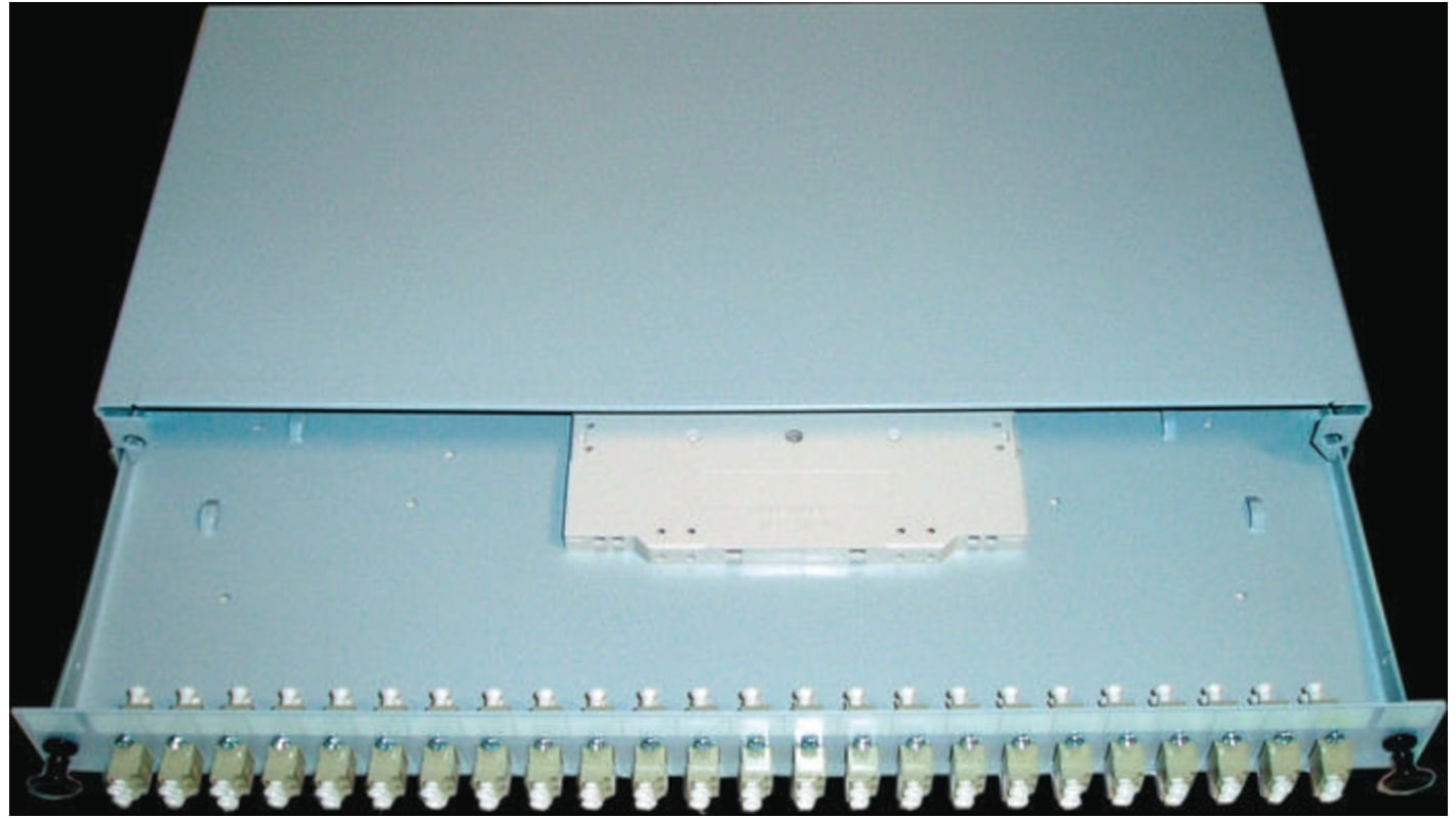 RS PRO 24 Port LC Multimode Duplex Fibre Optic Patch Panel With 24 ...