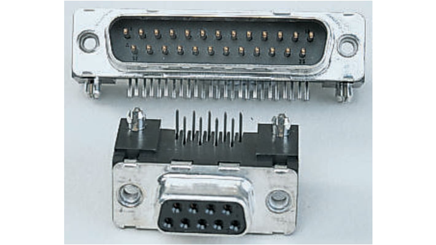 D15P13A4GL00LF | Amphenol ICC Delta D 15 Way Right Angle Through Hole D ...