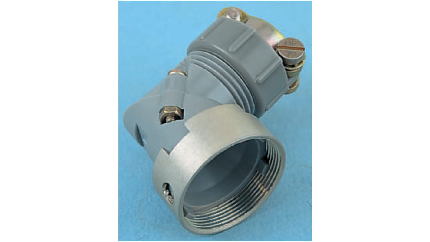 84010008 | Souriau, 840Size 1 Angled, Straight Backshell, For Use With ...