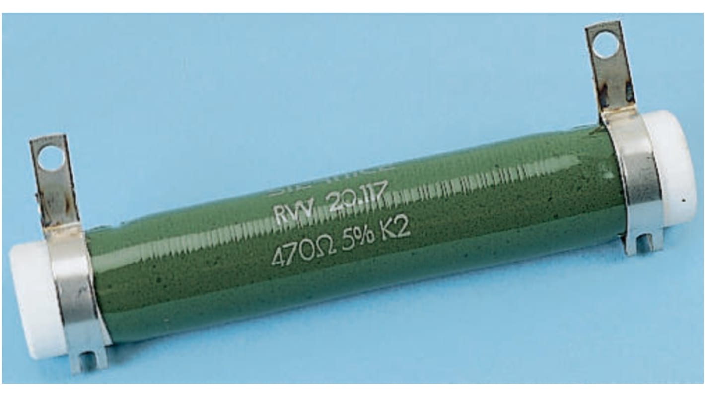 Vishay, 470Ω 80W Wire Wound Panel Mount Resistor RW20117A471JB15 ±5% | RS