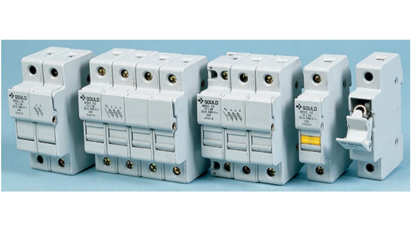 A305003 | ヒューズホルダ Mersen 25A, 500V ac | RS