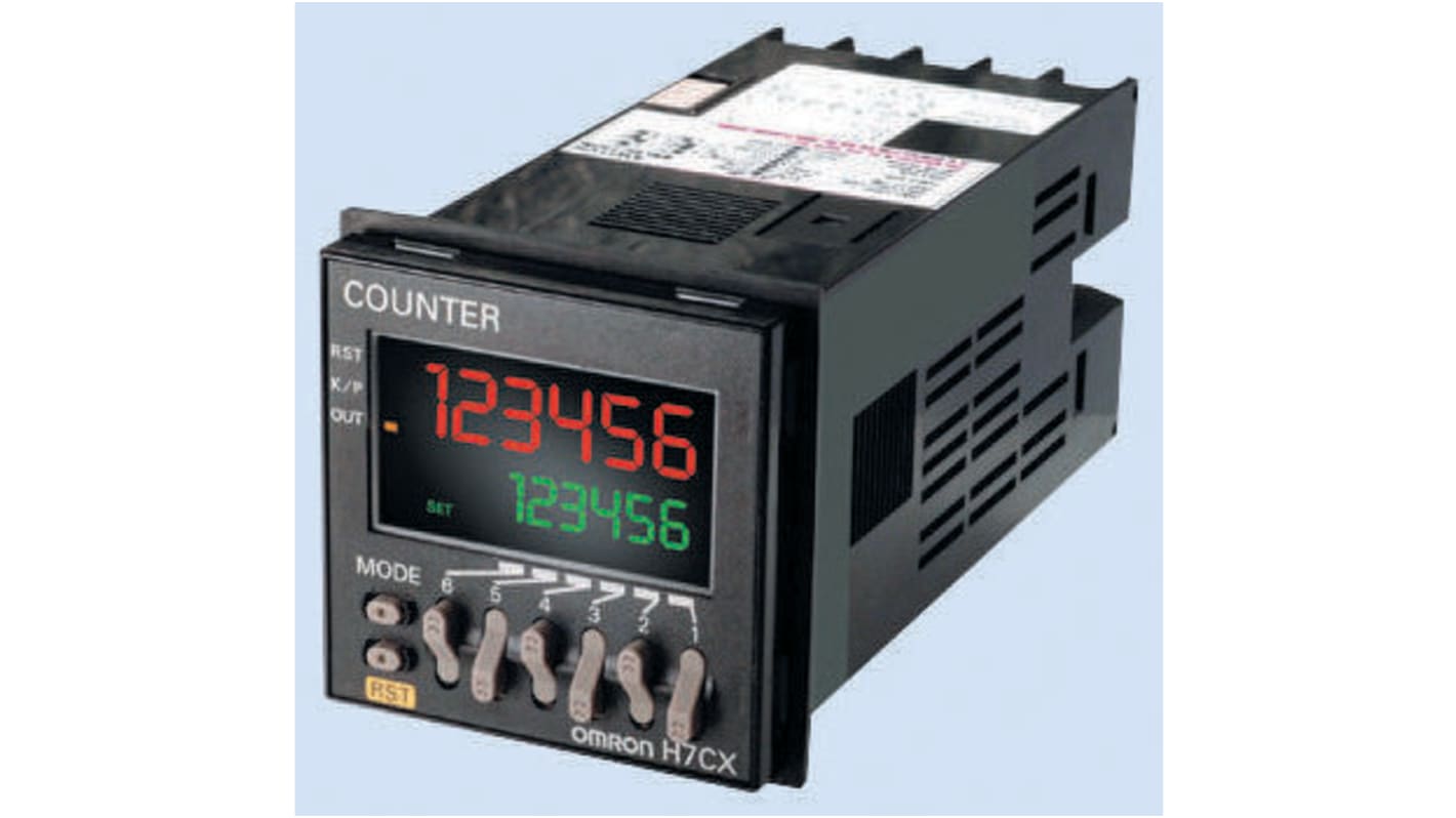 H7CX-A11 | Multifunction preset counter,100-240Vac | RS