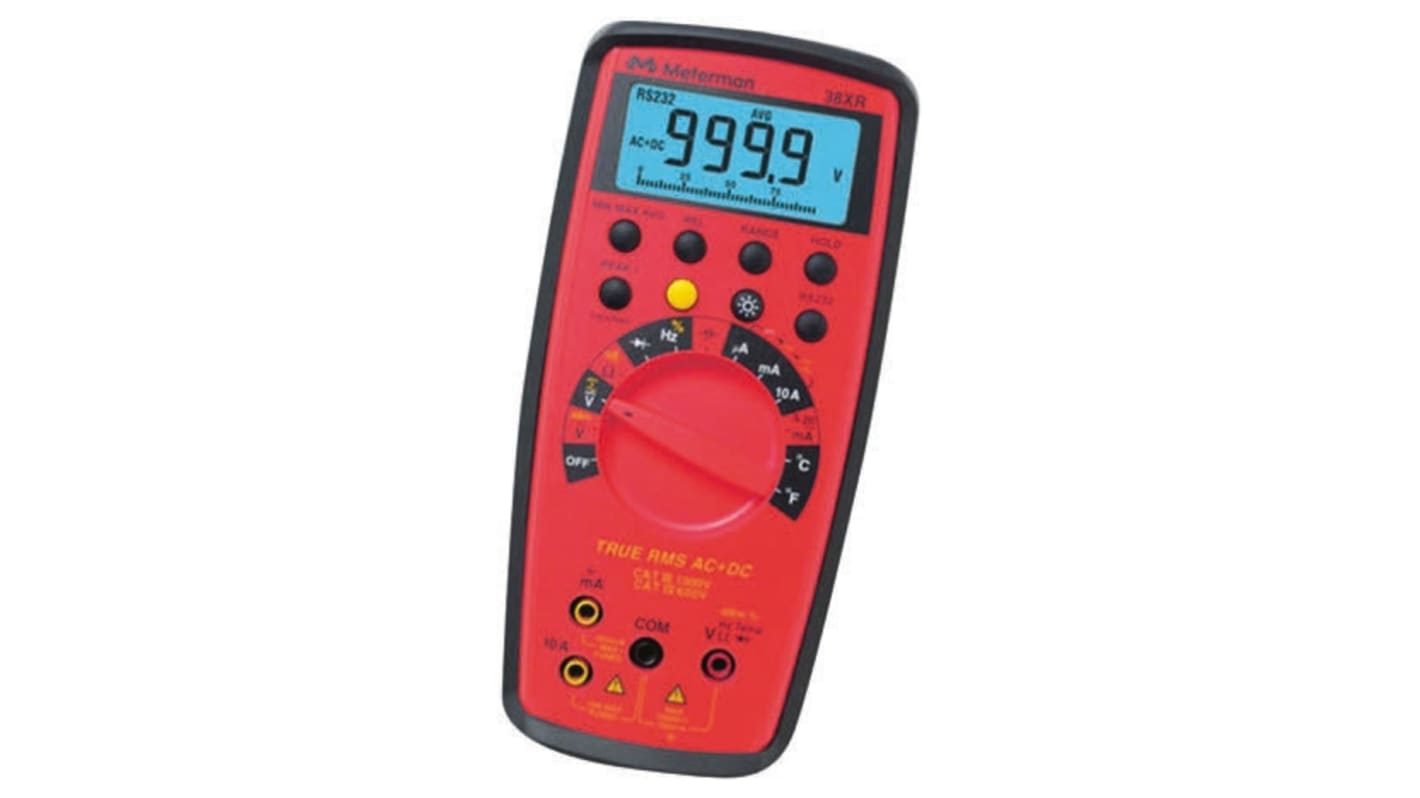 Fluke 37XRLCD Digital-Multimeter, CAT II, CAT III 750V ac / 10A ac ...