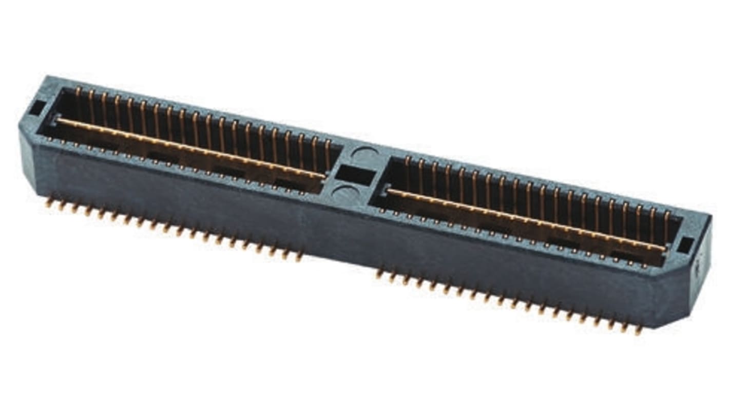 QTE-020-02-L-D-A | Samtec QTE Series Straight Surface Mount PCB Header ...