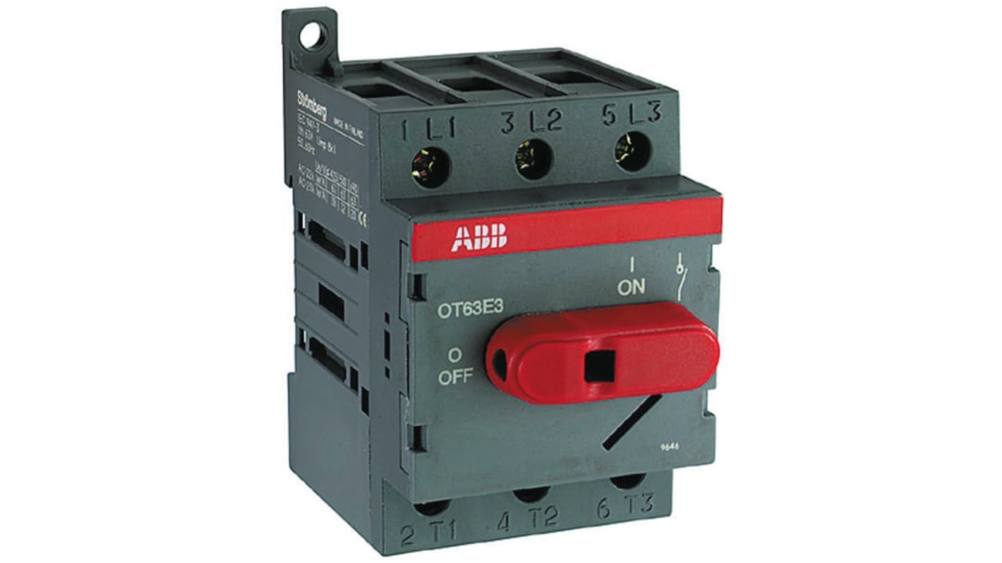 ISCA022352R7090 | ABB 3P Pole Isolator Switch - 80A Maximum Current ...