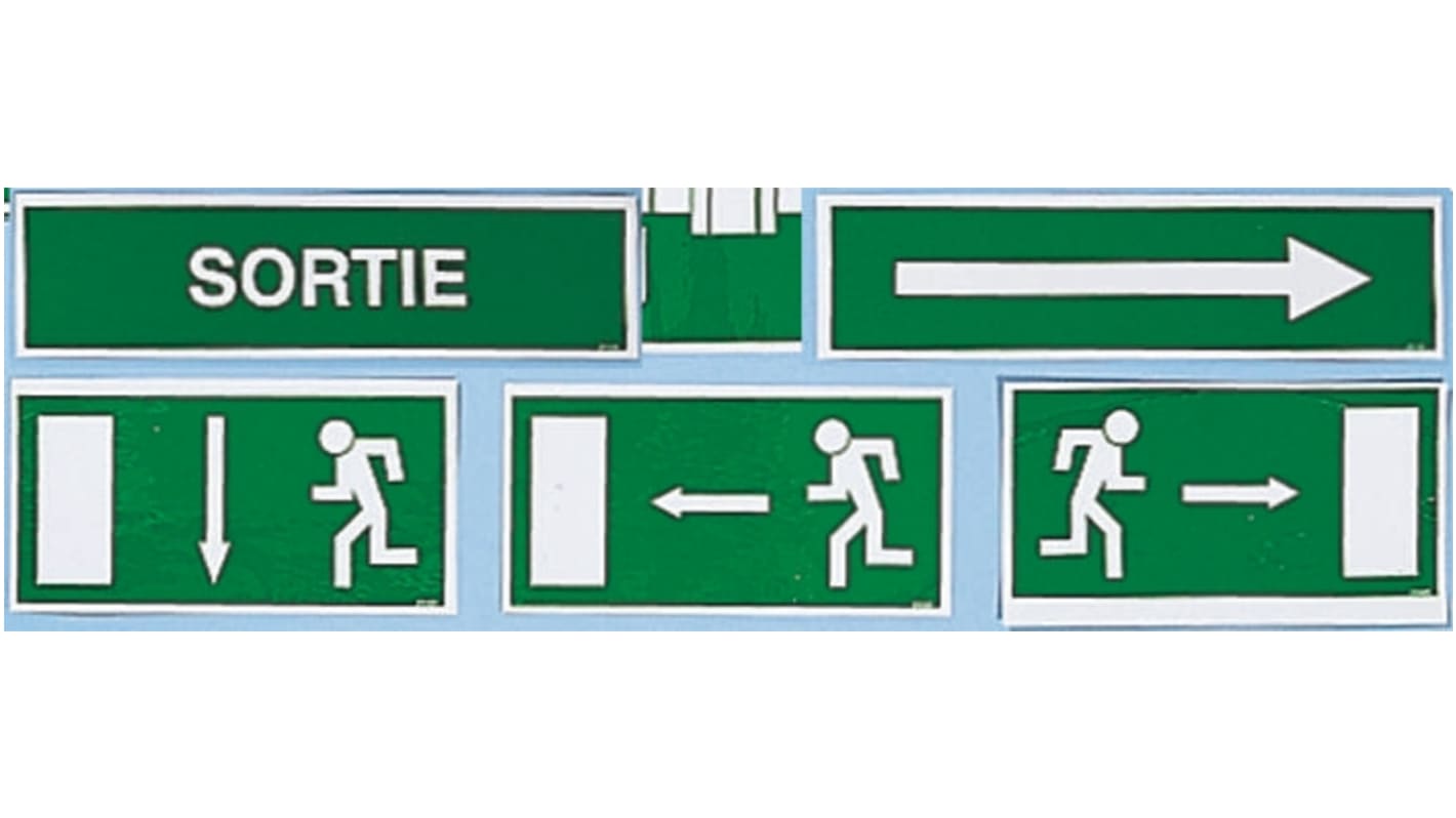 0 610 03 | Site Safety, Sortie, French, Exit Sign | RS