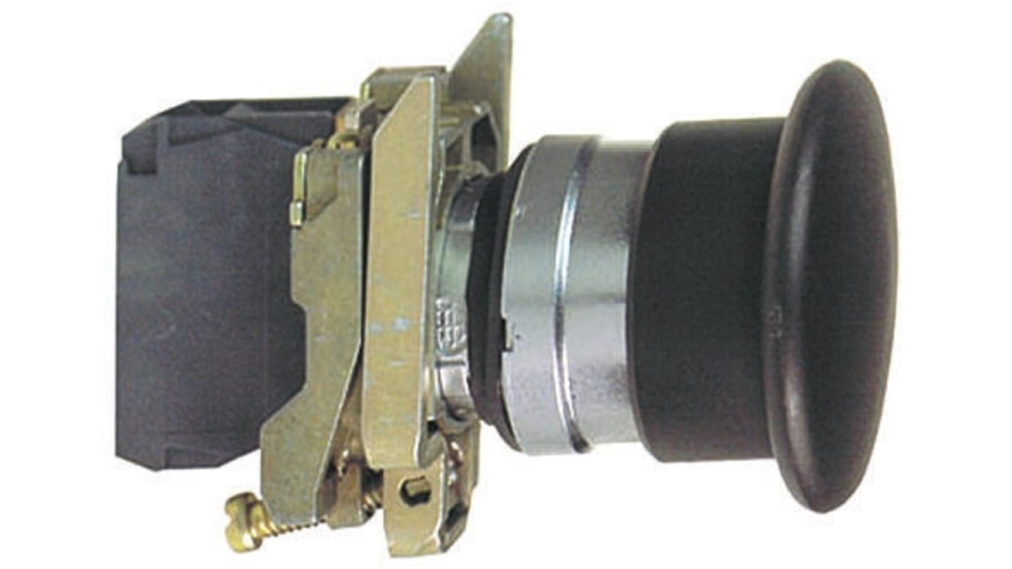 XB4BC21EX | Schneider Electric Harmony XB4 Series Push Button, Panel Mount, 22mm Cutout, SPST ...