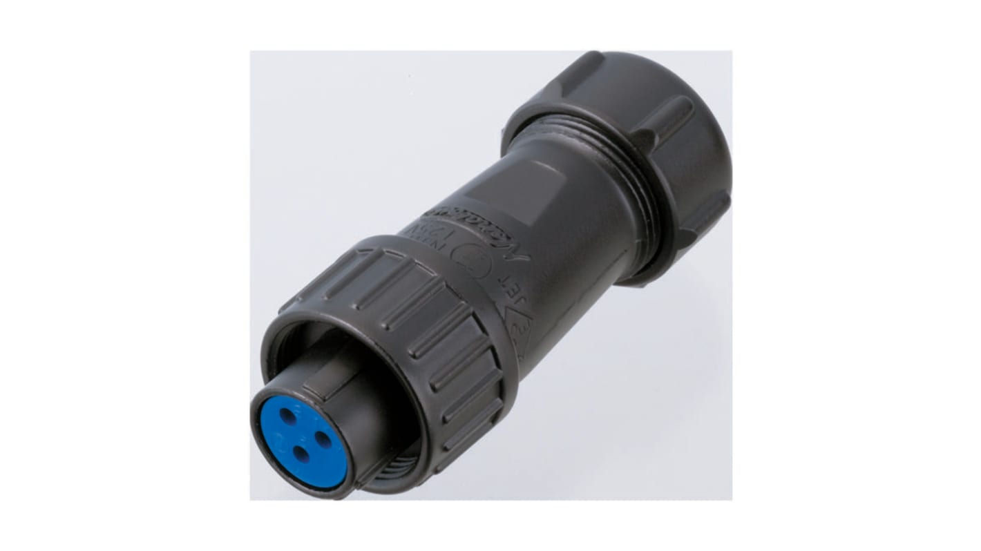 Nanahoshi Kagaku 丸型コネクタ, 2極, ケーブルマウント, NJW-202-PF8 | RS