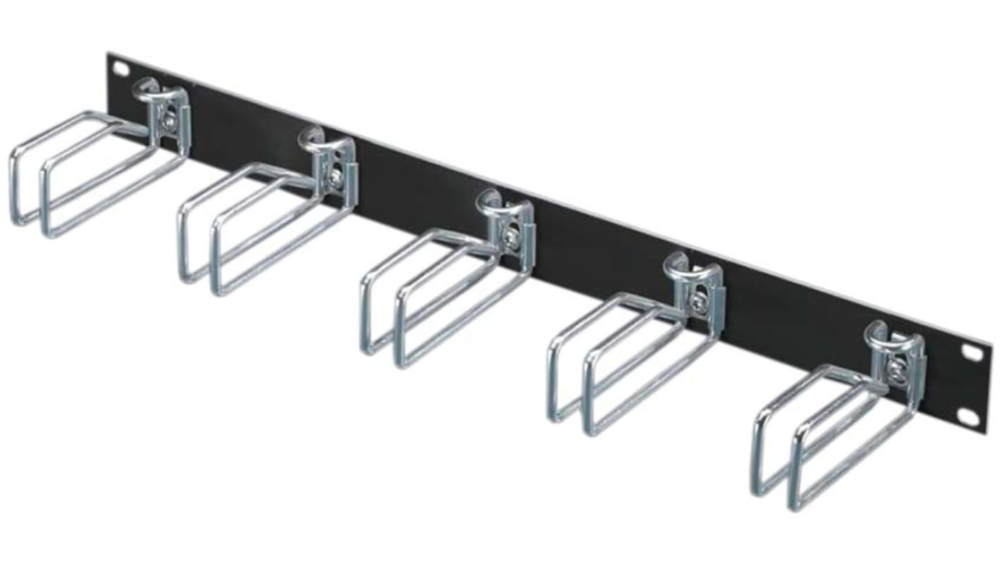 7257200 | Rittal Grey Steel Cable Panel, 1U | RS