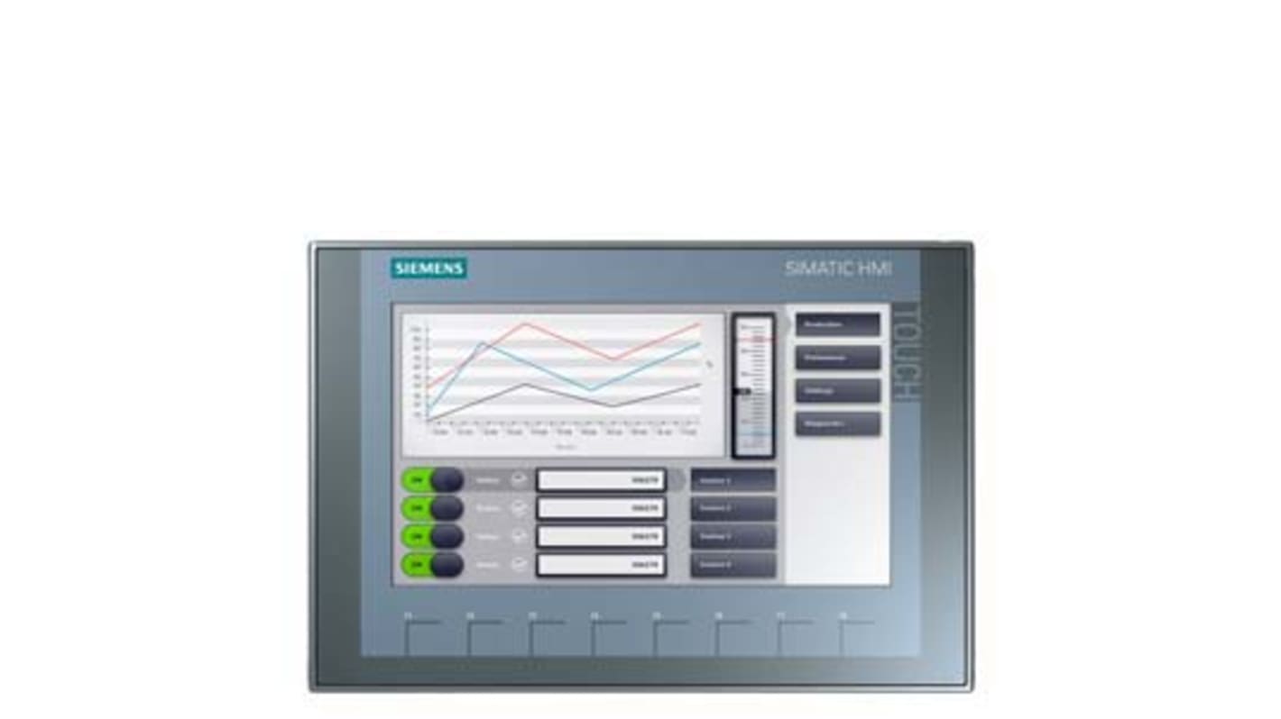 6AV2123-2MA03-0AX0 | Siemens SIMATIC Series KTP1200 Basic HMI Panel ...
