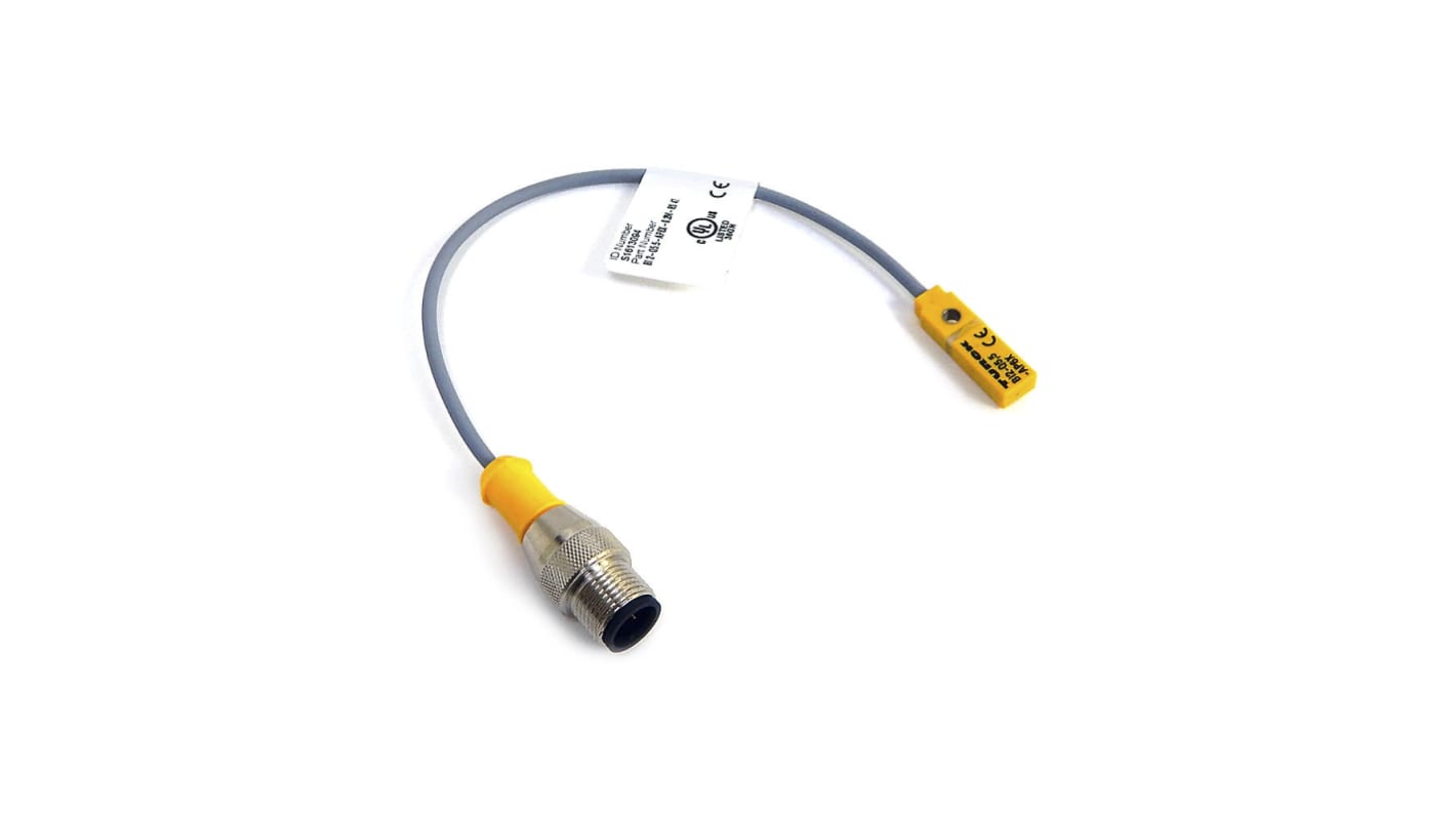 BIM-UNR-AP6X-0.3M-PSG 3S W/M | Turck Block-Style Proximity Sensor, PNP ...