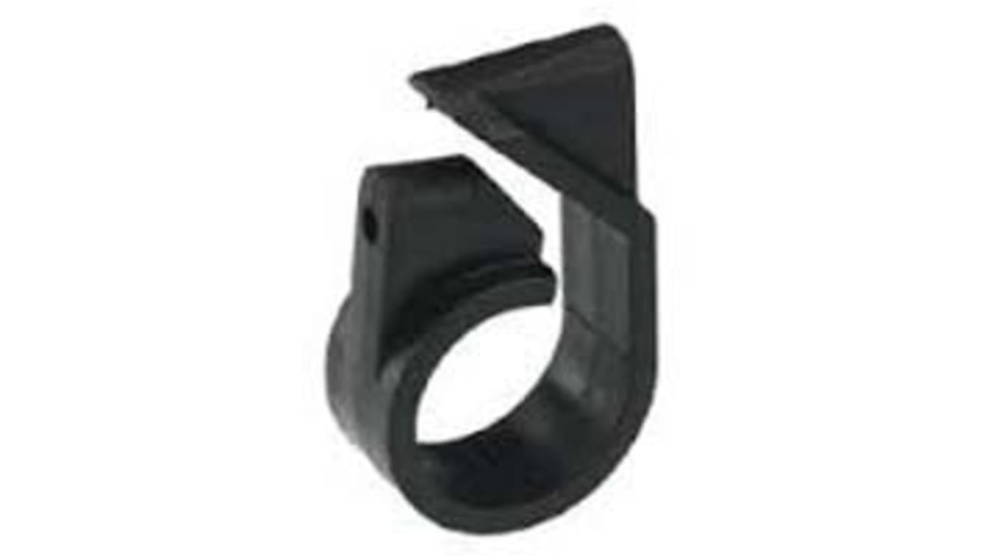 U385RS02 | Prysmian Black PE Cable Clip, 16.7mm Max. Bundle | RS