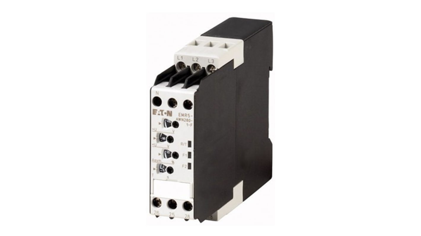 EMR5-AWN280-1-F | Eaton Phase, Voltage Monitoring Relay, DPST, DIN Rail ...