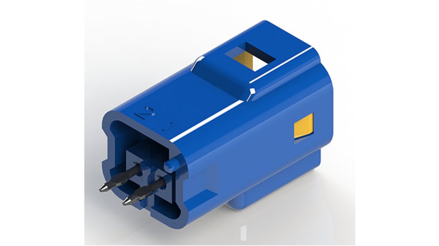 560-002-420-301 | EDAC Compact Power Connector PCB Mount Plug, 2P ...