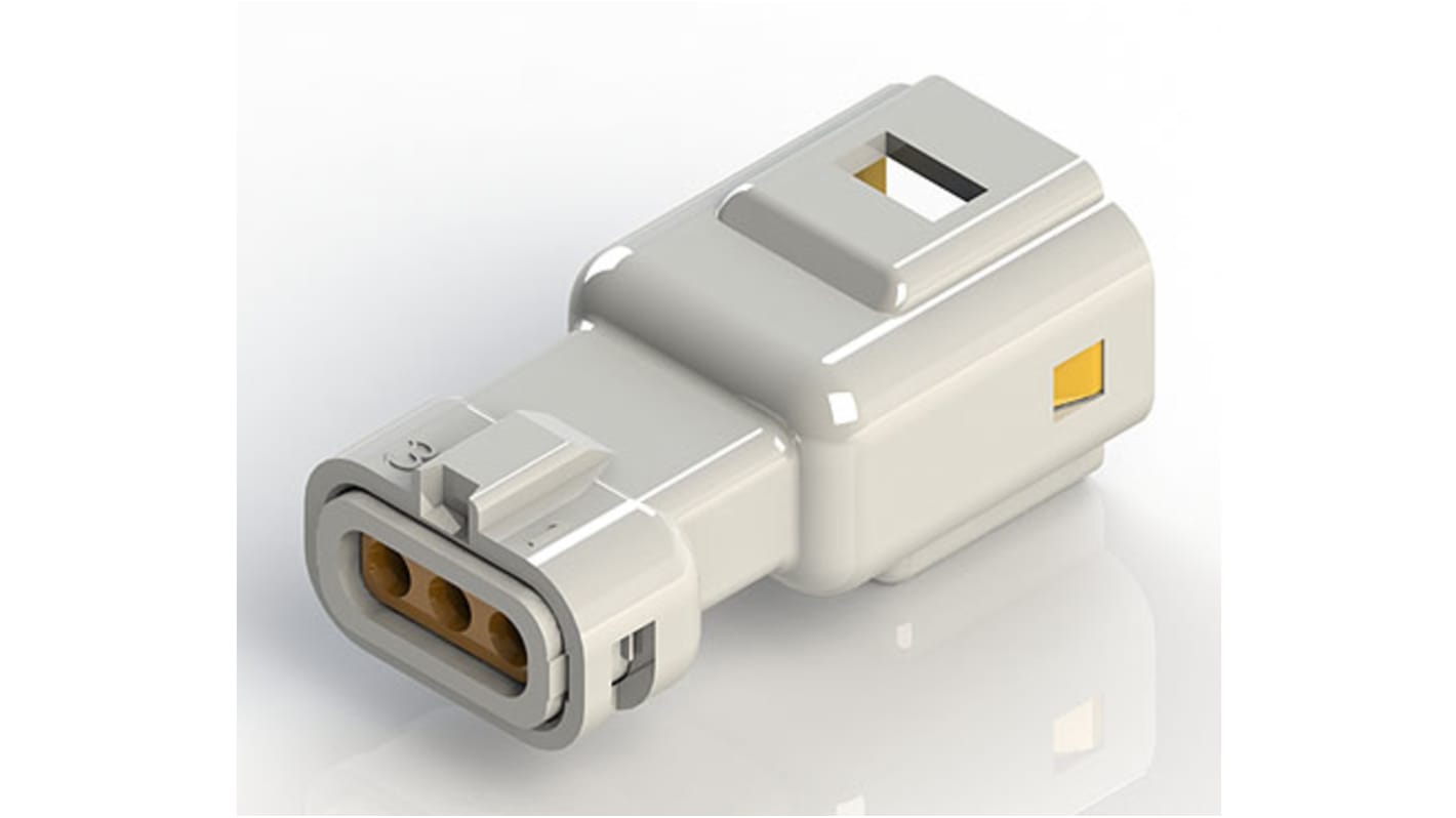 EDAC 電線対電線コネクタ プラグ 3P ケーブルマウント,3A 560-003-000-111 | RS