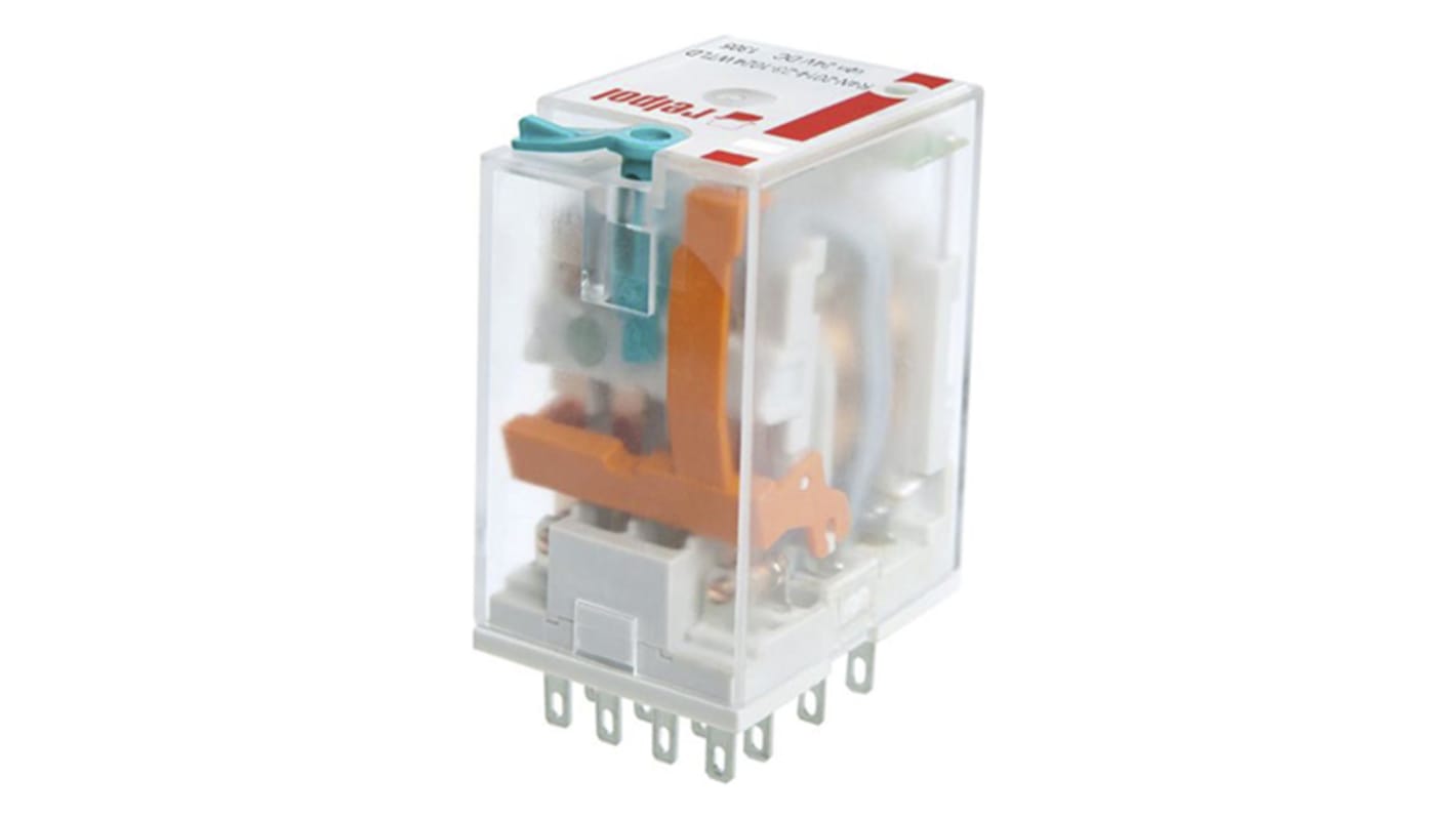 R4N-2014-23-5110-WTL | Relpol Plug In Power Relay, 110V ac Coil, 6A ...
