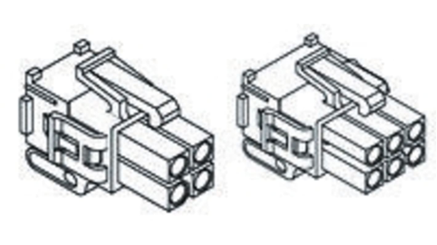 794190-1 | TE Connectivity, Mini-Universal MATE-N-LOK II Male Connector ...