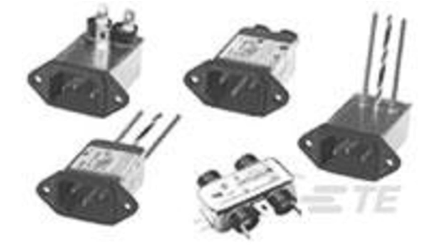 TE Connectivity IEC Inlet Filter 6EH1 | RS