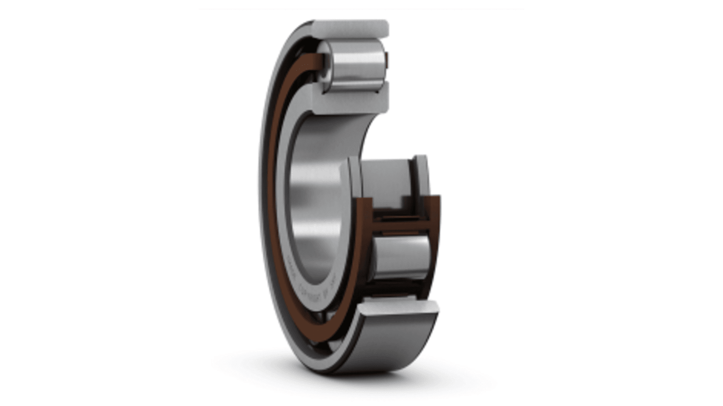 SKF N 208 ECP 40mm I.D Cylindrical Roller Bearing, 80mm O.D | RS