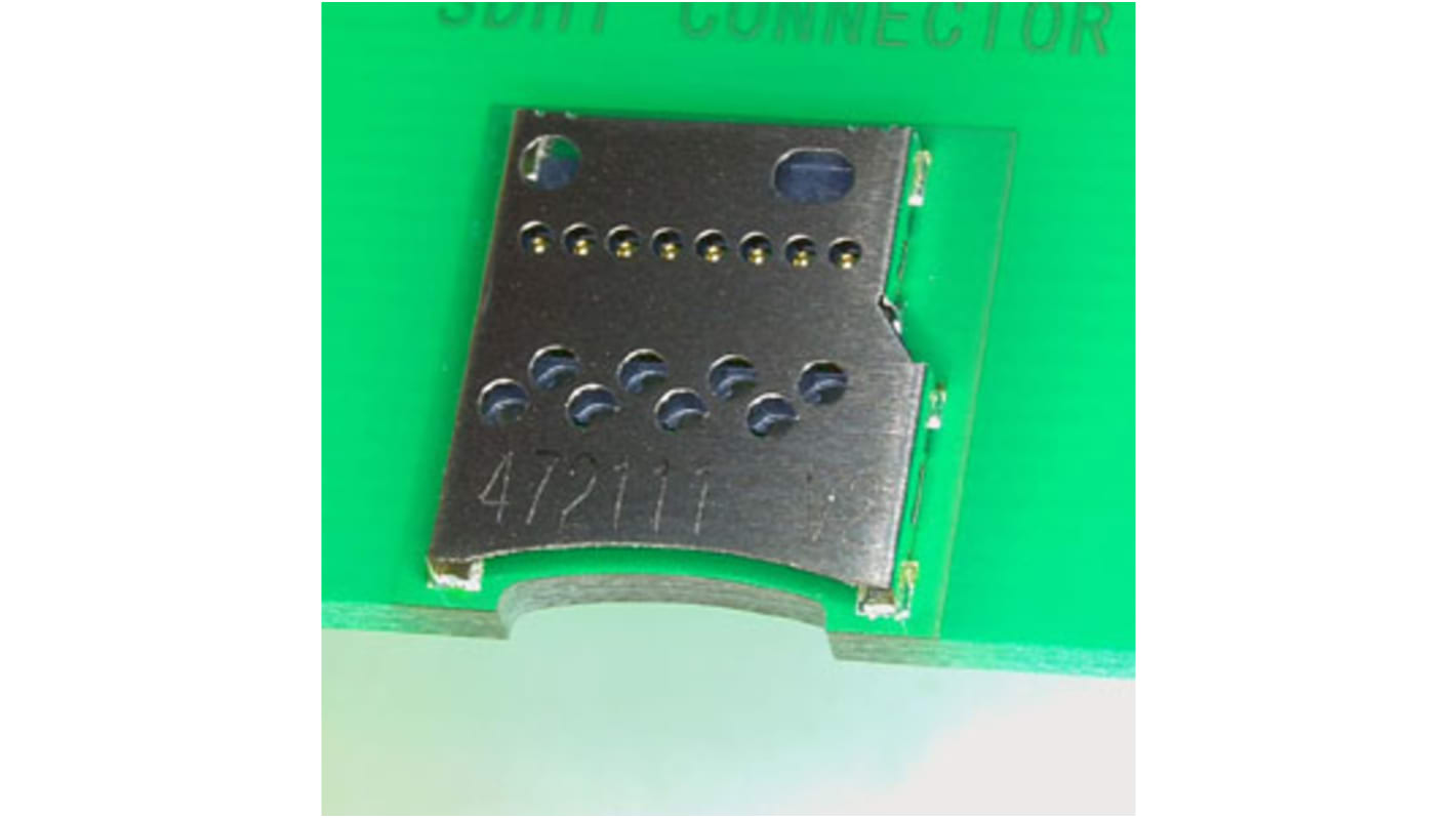 JST, MicroSDカードコネクタ, MicroSD SDHT-8BNS-K-307-TB(HF) | RS