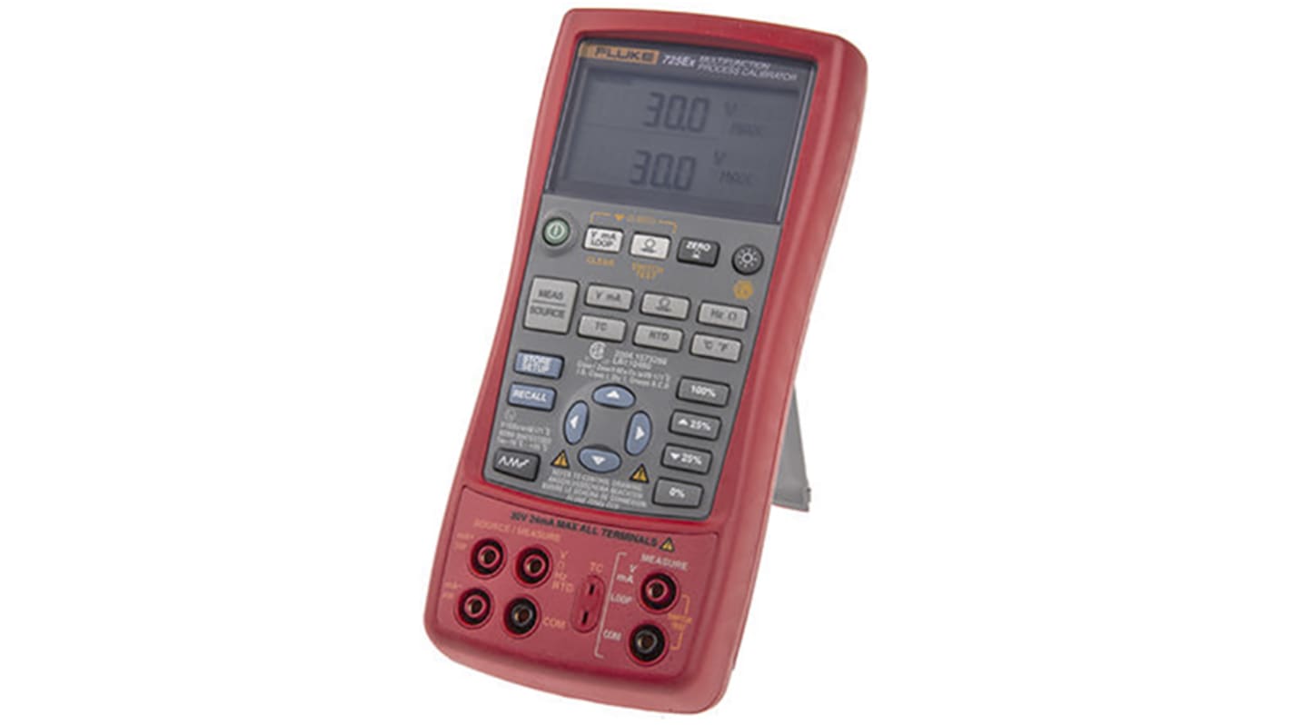 FLUKE-725EX | Calibrador multifunción Fluke 725EX, 30V, 24mA, Módulo de ...
