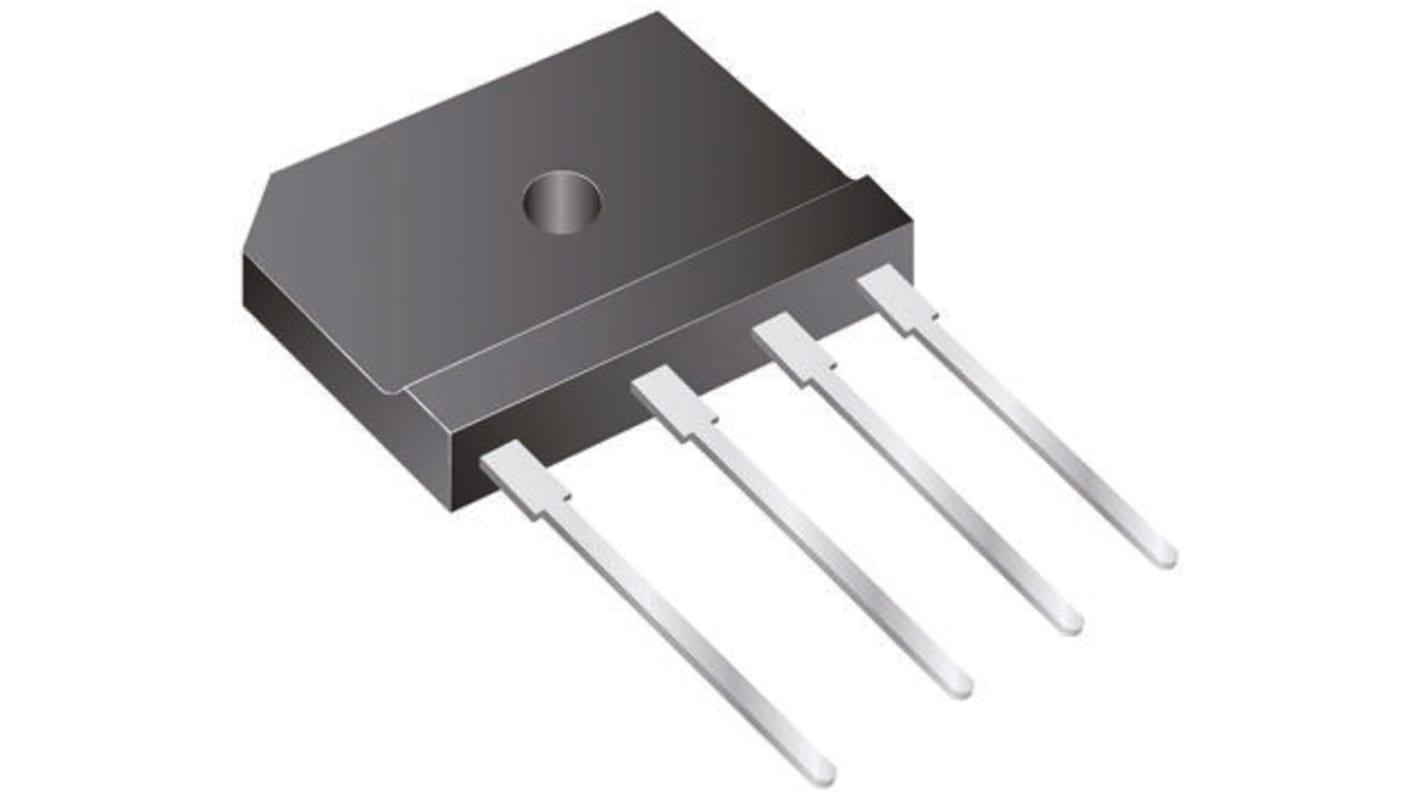 KBJ406G | Lite-On Bridge Rectifier, 4A, 600V, 4-Pin | RS