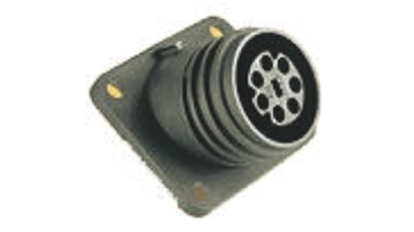 EXP-0941/03/P | Bulgin Circular Connector, 3 Contacts, Flange Mount ...