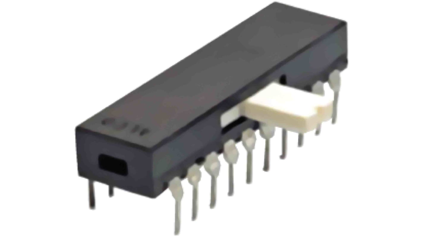 1825010-3 | TE Connectivity PCB Slide Switch 4PDT 300 mA @ 115 V ac Top ...