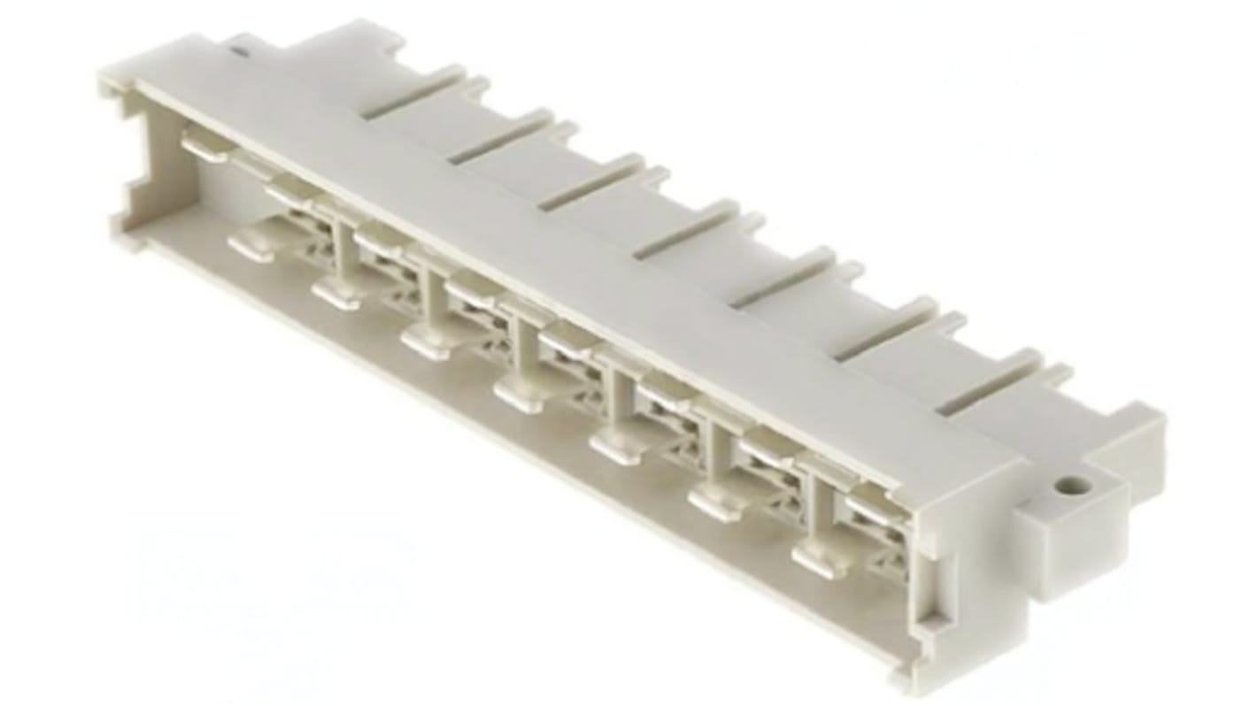 09060152931 | Harting 15 Way 5.08mm Pitch, Type H15 Class C1, 2 Row ...