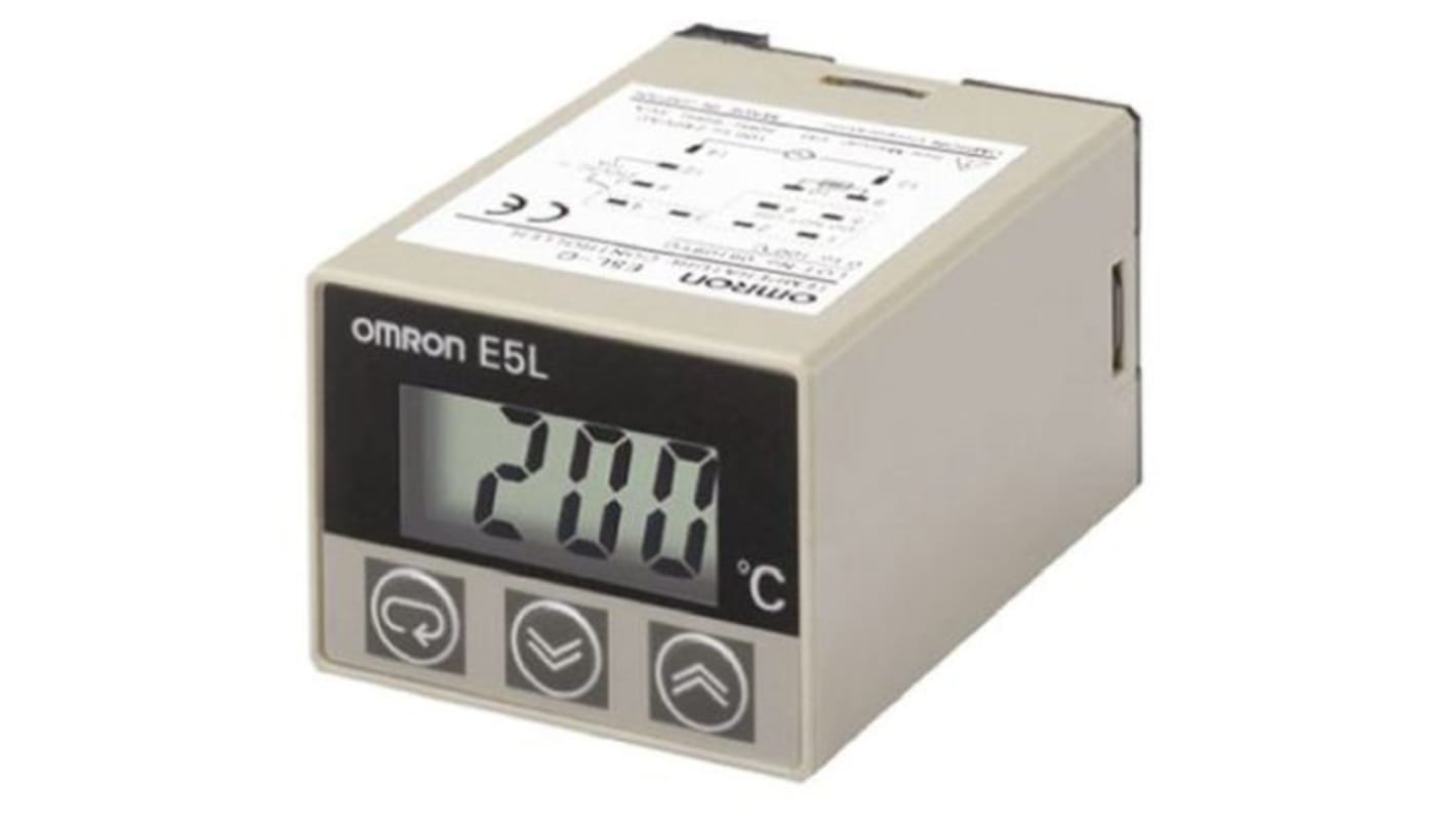 E5L-A 0-50 | Thermostat Omron Bimétallique, 0°C à +50°C, 1 RT | RS
