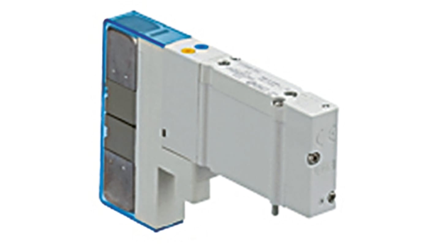 SMC 气动电磁/先导型控制阀, 24V 直流线圈, 自立式安装, 5/3通道, SY3400-5U1 | RS
