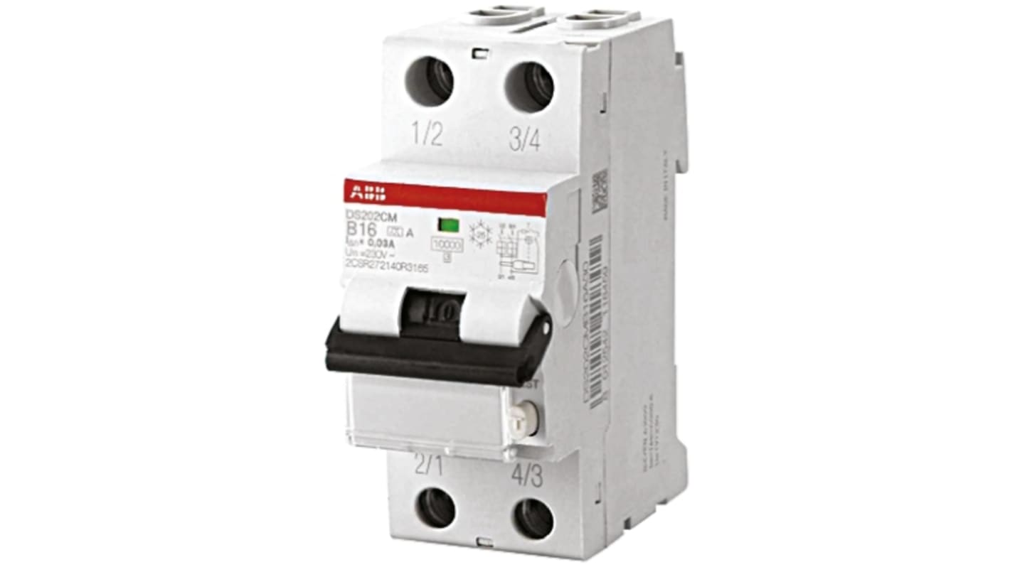 2CSR272140R0105 DS202C M B10 A10 | ABB RCBO System Pro M Compact DS202C ...