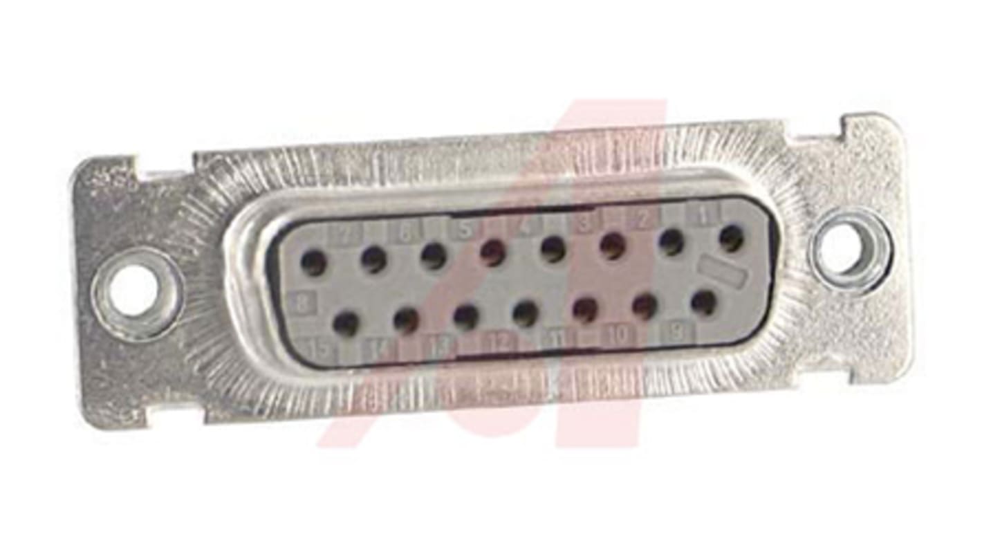 8315-6003 | 3M 8300 15 Way Right Angle Cable Mount D-sub Connector ...
