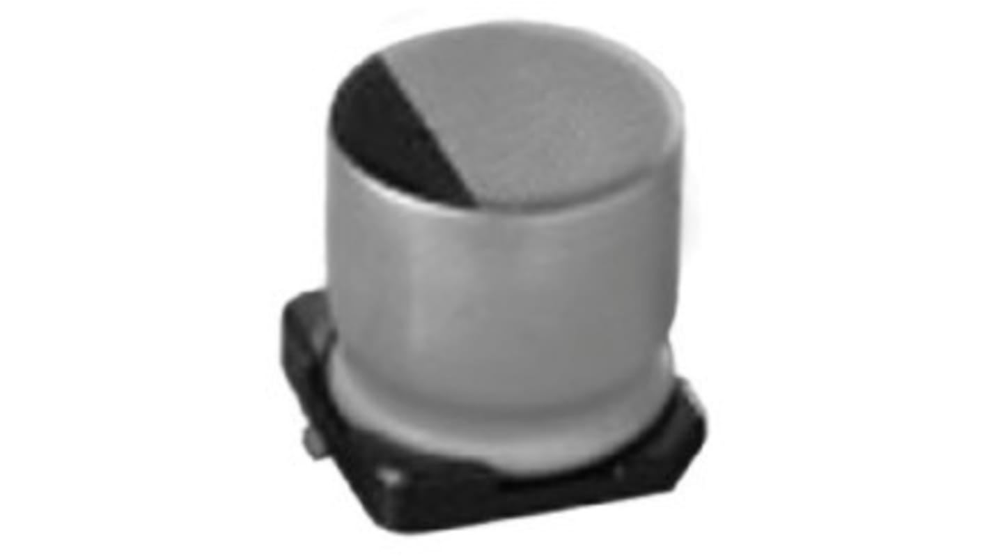 Nichicon 47μF Aluminium Electrolytic Capacitor 50V dc, Surface Mount ...