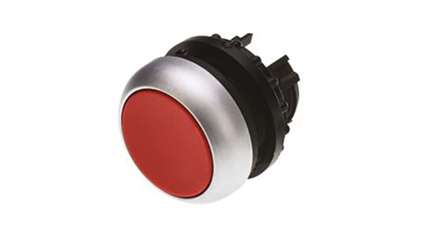 216594 M22-D-R | Eaton M22 Series Red Momentary Push Button Head, 22mm Cutout, IP67 | RS