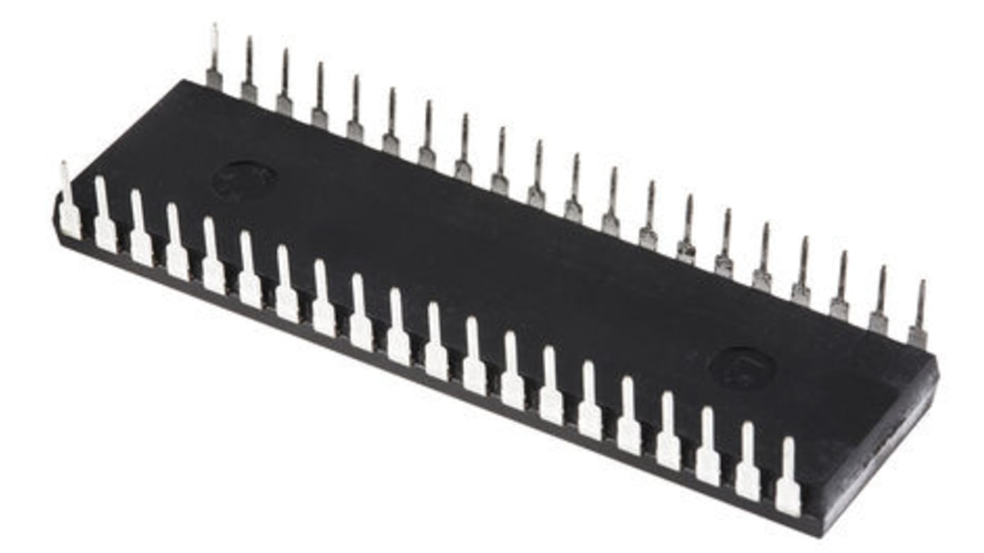 Microchip PIC18F4685-I/P, 8bit PIC Microcontroller, PIC18F, 40MHz, 96 kB Flash, 40-Pin PDIP | RS