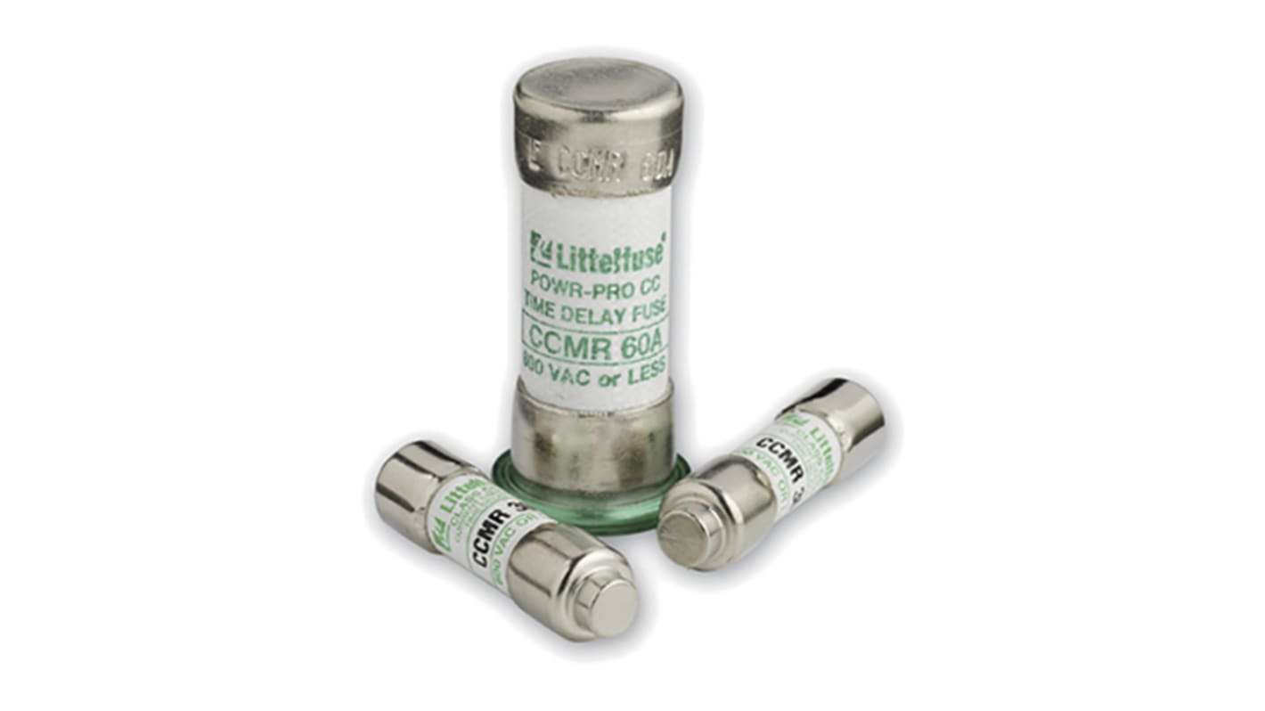 CCMR20 | Littelfuse 20A T Cartridge Fuse, 10 x 38mm | RS