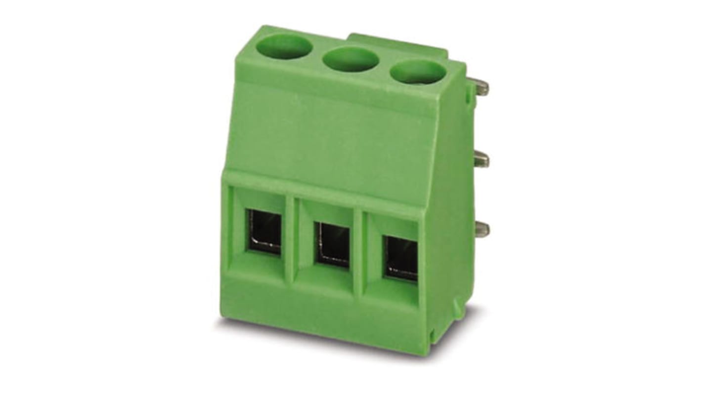 1796720 | Phoenix Contact 7.62mm Pitch 2 Way Pluggable Terminal Block ...