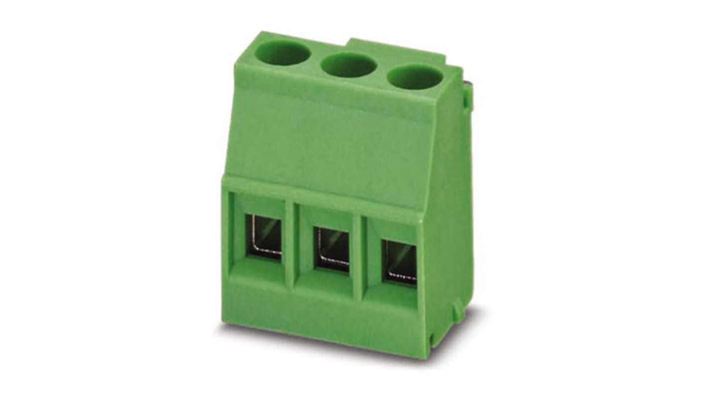 1796733 | Phoenix Contact 7.62mm Pitch 2 Way Pluggable Terminal Block ...