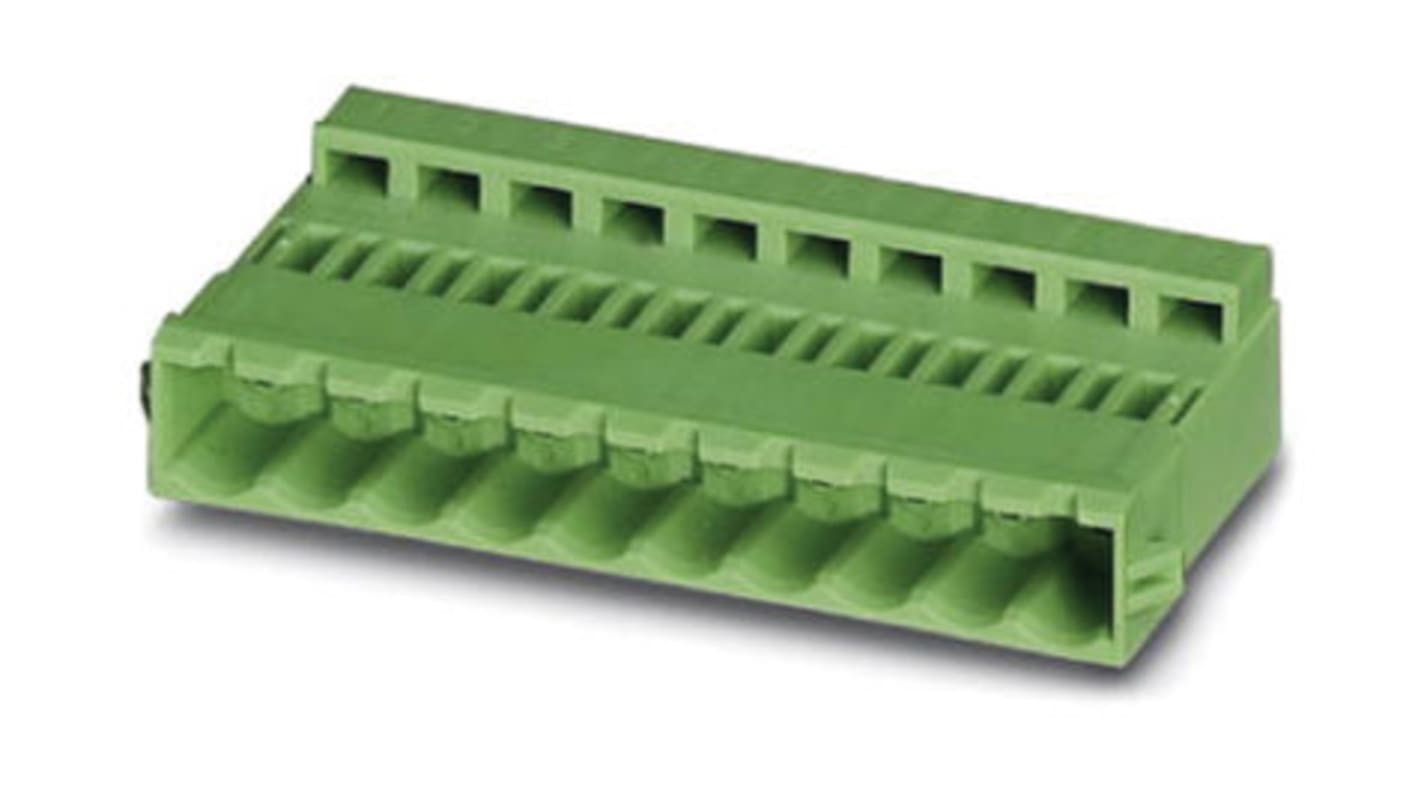 1823794 | Phoenix Contact 5.08mm Pitch 20 Way Pluggable Terminal Block ...